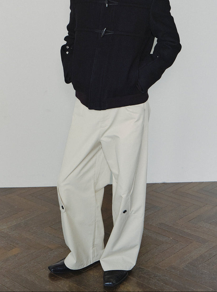 Deconstructed Placket Pants – MIDITOKYO